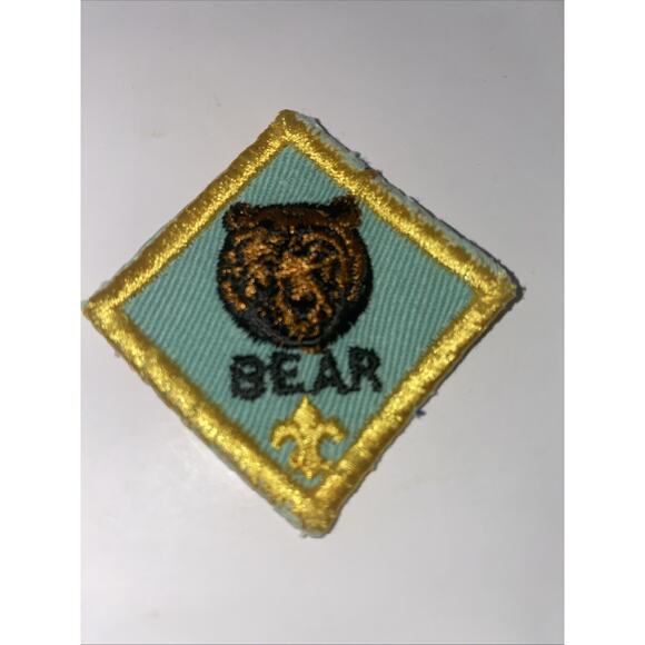 BSA | Office | Bsa Vintage Early 200s Cub Scouts Bear Rank Patch | Poshmark